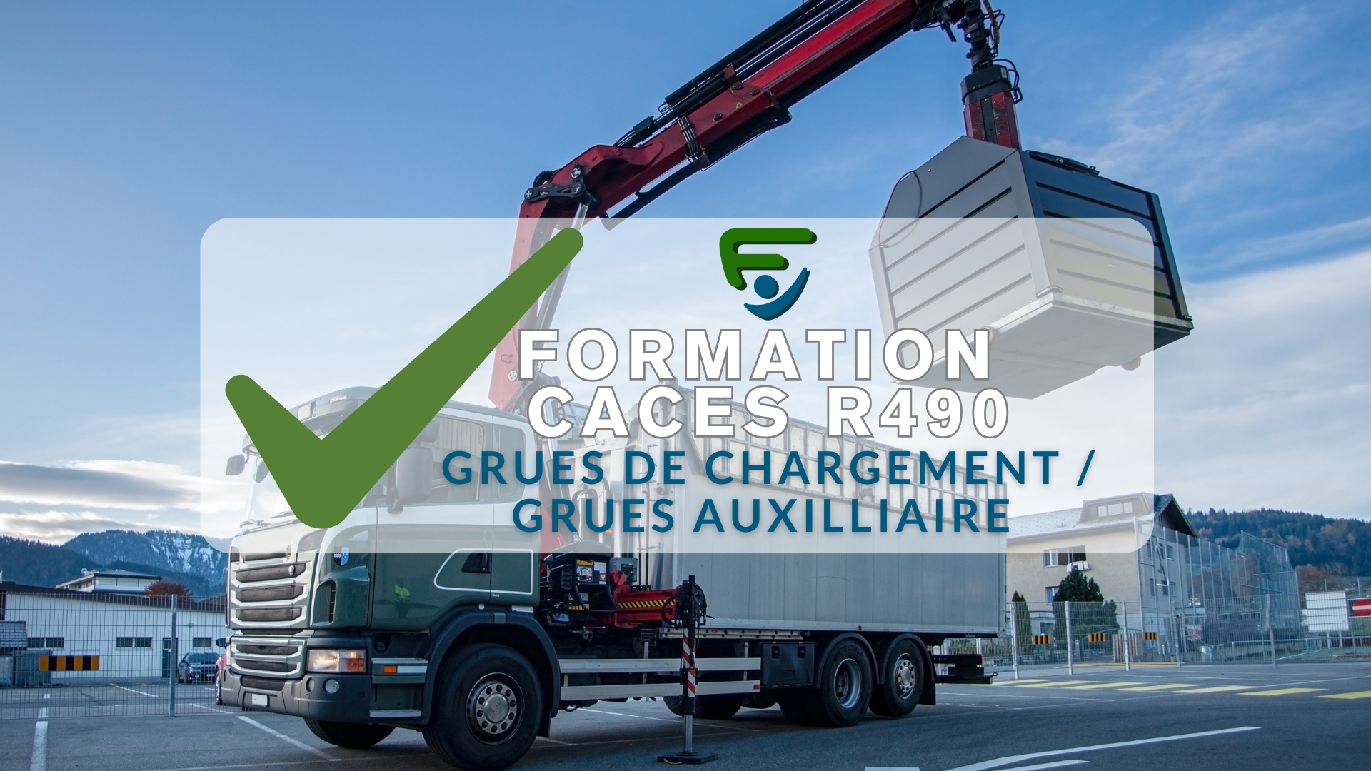 CACES® R490 – Grue auxilliaire : Avec et Sans Télécommande